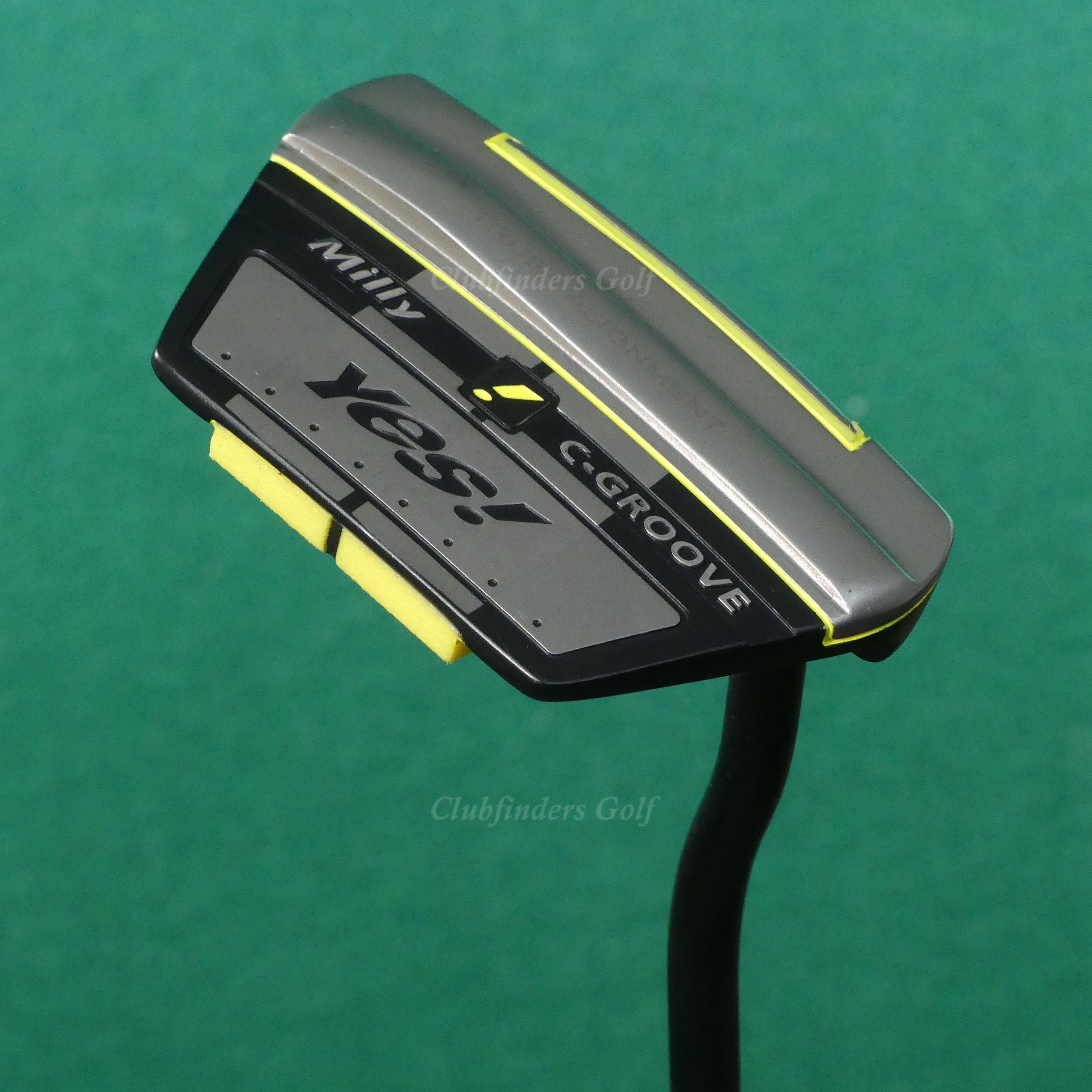 Yes! Golf C-Groove Milly True Alignment Double-Bend 34" Putter Golf Cl