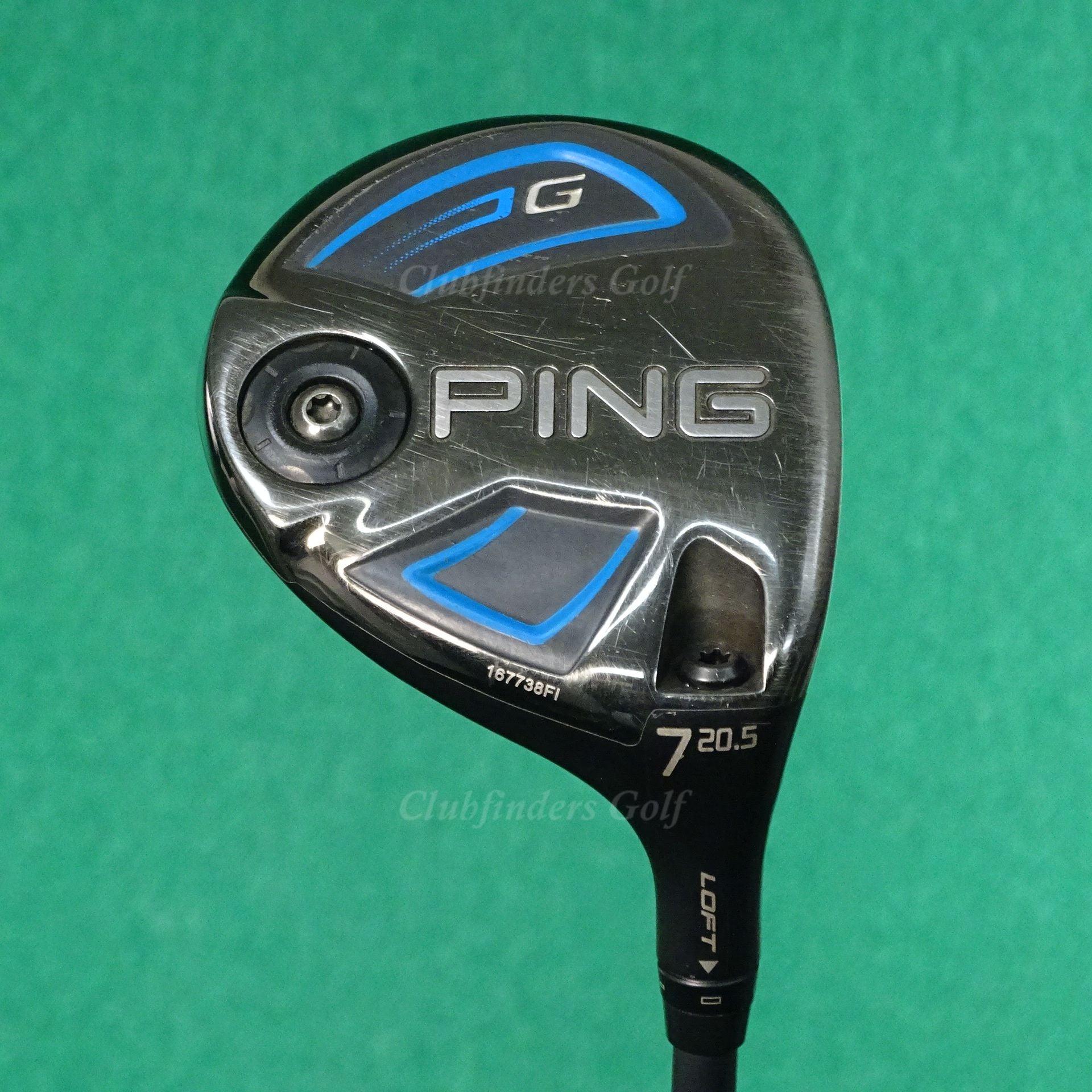 Ping G 20.5° Fairway Wood 7 Ping Alta 65 Graphite Regular