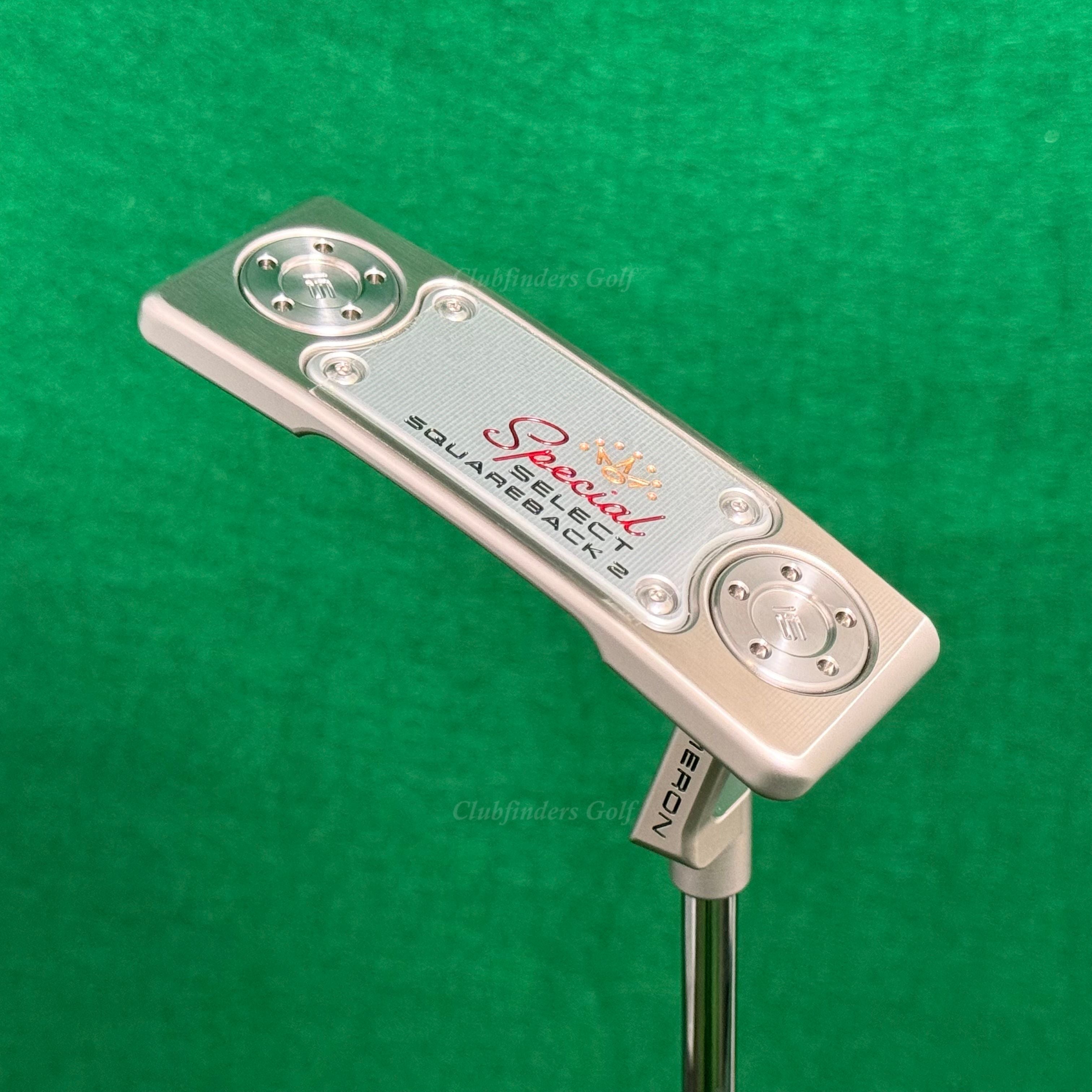NEW Scotty Cameron Special Select Squareback 2 34" L-Neck Putter Title